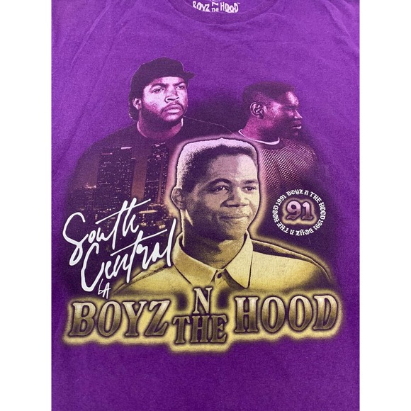 Boyz N The Hood | Shirts | Vtg Boyz N The Hood 991 Tshirt Purple L Mens ...